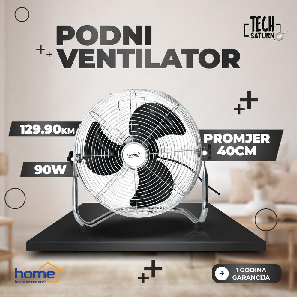 Podni ventilator HOME – Tech Saturn Shop